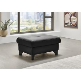 Hocker DIE PLANBAR "PN-EM23166", schwarz, H:45cm T:65cm, Hocker, Hocker, Aufklappbar mit Stauraum, stylische Metallf&uuml;&szlig;e