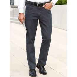 Gerade Jeans CLASSIC, Herren, Gr. 31, Unterbauchgr&ouml;&szlig;en, grau (grau, denim), 85% Baumwolle, 14% Polyester, 1% Elasthan, unifarben, lang, Jeans Gerade Jeans