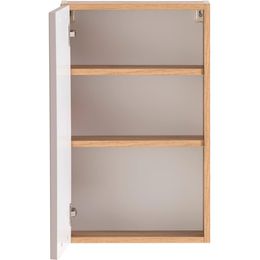 H&auml;ngeschrank Welltime "Lana", braun (kaschmir), B:40cm H:64cm T:20cm, MDF, Schr&auml;nke, H&auml;ngeschrank, Badm&ouml;bel, 40 cm breit