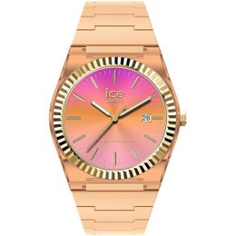 Ice Watch Quarzuhr ICE-WATCH "ICE power - PW1", apricot, Armbanduhren, Damen, Quarzuhr, Armbanduhr,Herrenuhr,Damenuhr,Silikonarmband,Datum,10 bar wasserdicht
