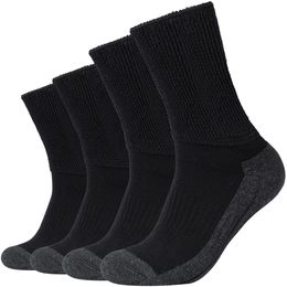 Socken Camano "function", Damen, Gr. 39-42, grau (wei&szlig;, grau), Obermaterial: 60% Baumwolle, 37% Polyester, 2% Elasthan, 1% Polyamid, Colorblocking, Socken Socken, perfekte Feuchtigkeitsregulation