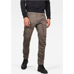 G-Star Raw Cargohose G-STAR "Rovic Zip 3D Tapered Pant", Herren, Gr. 33, L&auml;nge 32, grau, Web, Obermaterial: 97% Baumwolle, 3% Elasthan, unifarben, normal lang, Hosen Cargohose, Tapered Fit