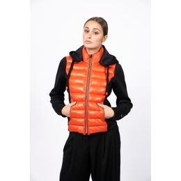 Lederjacke Freaky Nation "Adina-FN", Damen, Gr. S (36), orange, 100% Leder, Jacken Lederjacke
