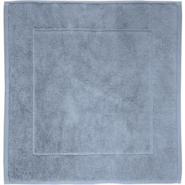 Badematte Framsohn FROTTIER "Uni Basic Hotelmatte" Gr. 3, blau (taubenblau), H:11mm, Baumwolle, Badematten, Badematte, gro&szlig;e Farbpalette, Hergestellt in &Ouml;sterreich, Badezimmerteppich