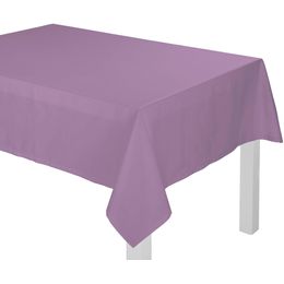 Tischdecke WIRTH "NEWBURY" Gr. 1, lila (flieder), B:80cm L:80cm, Baumwolle, Polyester, Tischdecken, Tischdecke