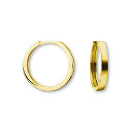 Paar Creolen ONE ELEMENT "Ohrringe Creolen aus 333 Gelbgold &Oslash; 16,0 x 2,0 mm", gold, Ohrringe, Damen, Gelbgold 333, Paar Creolen