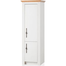 Hochschrank OTTO HOME "KS-Westminster", wei&szlig; (pinie wei&szlig; dekor), B:66cm H:202cm T:62cm, Schr&auml;nke, Hochschrank, im romantischen Landhausstil, H&ouml;he 202 cm, exclusiv by Otto
