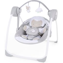 Babyschaukel Ingenuity "Comfort 2 Go, Cuddle Lamb", Baby, grau, Kunststoff, Metall, Stoff, Babywippen Babyschaukel, tragbar