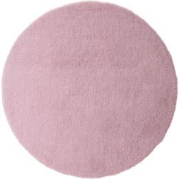 Teppich HEINE HOME Gr. 5, lila (mauve), B:300cm H:25mm L:200cm, Kunstfaser, Polyester, Teppiche, Teppich