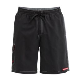 Boardshorts Quiksilver "Everyday Dialer Volley 20", Herren, Gr. XL, schwarz, Obermaterial: 100% Microfaser;, Hosen Boardshorts