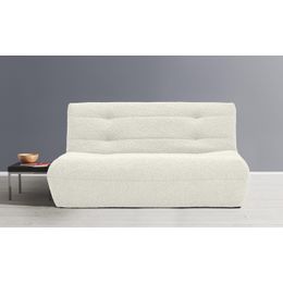 ell+ell Schlafsofa ELL + ELL "Vanja", wei&szlig; (nat wei&szlig;), B:165cm H:85cm T:100cm, Sofas, Schlafsofa