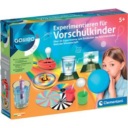Experimentierkasten Clementoni "Galileo Lab, Experimentieren f&uuml;r Vorschulkinder", wei&szlig;, neutral, Experimentierk&auml;sten, Kinder, Experimentierkasten, Made in Europe