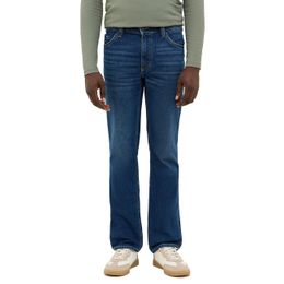 Straight-Jeans Mustang "Herren Style Tramper Straight", Herren, Gr. 32, L&auml;nge 34, 703 mittelblau, Denim/Jeans, 53% Baumwolle, 25% Lyocell, 21% Polyester, 1% Elasthan, unifarben, straight fit, Jeans Straight-Jeans
