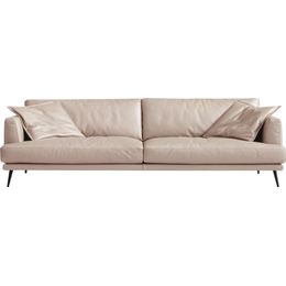 2,5-Sitzer Egoitaliano "Sophia, Designsofa mit extrakomfortablem Sitzkomfort", wei&szlig; (paper), B:214cm H:77cm T:96cm, Leder BULL (Echtes Rindsleder). Geschliffenes, pigmentiertes und behandeltes Rindsleder mit einer Dicke von 1, 3-1, 5 mm. Es handelt sich um ein weiches, gesch&uuml;tztes Leder. Eine leichte Deckschicht sch&uuml;tzt sie vor Flecken, ohne ihre urspr&uuml;nglichen Eigenschaften zu ver&auml;ndern. Dieses g