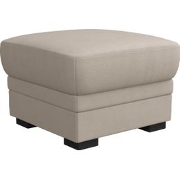 Hocker COTTA "Marcus", beige, B:68cm H:45cm T:68cm, 100% Polyester, Hocker, Hocker, mit Stauraum