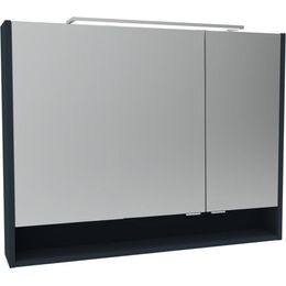 Spiegelschrank Welltime "Novara", transparent (wei&szlig;, neutral), B:93,2cm H:71,8cm T:15,3cm, Holzwerkstoff, Schr&auml;nke, Spiegelschrank