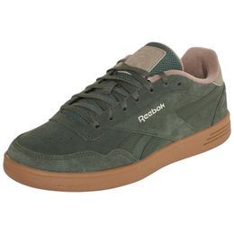 Sneaker Reebok CLASSIC "REEBOK COURT ADVANCE", Damen, Gr. 37,5, gritgr&uuml;n, flintgrau, grittygrau, Leder, Synthetik, Schuhe Sneaker
