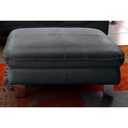 Hocker COTTA "Driver", schwarz, B:101cm H:43cm T:65cm, Luxus-Kunstleder;LEDER BEEFY (ein abgedecktes Spalt-Rindsleder) im Sitz, Korpus in Kunstleder;NaturLEDER (echtes Rindsleder);Kunstleder SOFTLUX;LEDER/ NaturLeder: Bitte beachten Sie, dass Lederbez&uuml;ge mehr N&auml;hte aufweisen als Stoffbez&uuml;ge., Hocker, Hocker, mit edlen Metallf&uuml;&szlig;en