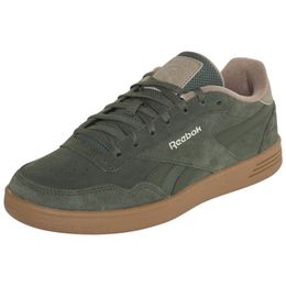 Sneaker Reebok CLASSIC "REEBOK COURT ADVANCE", Damen, Gr. 44, gritgr&uuml;n, flintgrau, grittygrau, Leder, Synthetik, Schuhe Sneaker