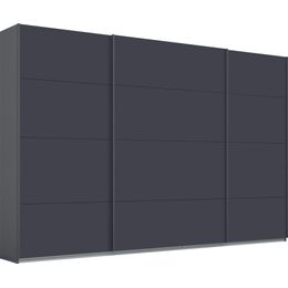Schwebet&uuml;renschrank Rauch "Kleiderschrank Schrank Garderobe TOPSELLER OTELI inkl. Inneneinteilung", grau (graumetallic), B:315cm H:229cm T:62cm, Holzwerkstoff, Schr&auml;nke, Schwebet&uuml;renschrank, mit 3 Innenschubladen sowie zus&auml;tzlichen Einlegeb&ouml;den MADE IN GERMANY