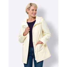Anorak Classic Basics, Damen, Gr. 38, beige (champagner), 100% Polyester, Wattierung:100% Polyester, &Auml;rmelfutter:100% Polyester, gemustert, mehrfarbig, Jacken Anorak