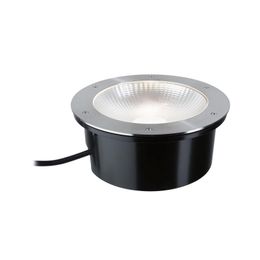 LED Einbauleuchte Paulmann "DureaIP67 rund 153mm 3000K 8W 530lm 230V Edelstahl Metall", silber (edelstahlfarben), H:11,2cm &Oslash;:27,3cm, Leuchten, LED Einbauleuchte, Bodeneinbauleuchte