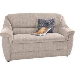 2-Sitzer DOMO collection "Lale formsch&ouml;nes und komfortables Sofa, zeitlos und elegant", beige, B:148cm H:88cm T:93cm, Struktur (100% Polyester);Microfaser PRIMABELLE (100% Polyester);Struktur grob (85% Polyester, 15% Polyacryl), Sofas, 2-Sitzer, optimal f&uuml;r kleinere R&auml;ume