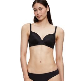 B&uuml;gel-BH Triumph "Body Make-up Soft Touch WP EX", Damen, Gr. 75, Cup D, schwarz, Microtouch, Obermaterial: 57% Polyamid, 29% Elasthan, 14% Polyester, Basic, BHs B&uuml;gel-BH, atmungsaktiv und feuchtigkeitsregulierend