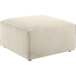 Polsterhocker OTTO HOME "N&ouml;re", beige, B:80cm H:46cm T:80cm, 92% Polyester, 8% Polyamid, Hocker, Polsterhocker, Modul - zum Zusammenstellen; in vielen Bezugsqualit&auml;ten und Farben