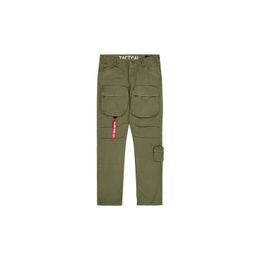 Cargohose Alpha Industries "Tactical Pant", Herren, Gr. 38, Normalgr&ouml;&szlig;en, schwarz olive, Obermaterial: 100% Baumwolle, Hosen Cargohose