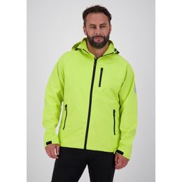 Softshelljacke LPO "ELLIOT PEAK III MEN", Herren, Gr. S (48), gr&uuml;n (lime), 96% Polyester; 4% Elasthan, mit Gummizug, Jacken Softshelljacke, auch in Gro&szlig;en Gr&ouml;&szlig;en erh&auml;ltlich