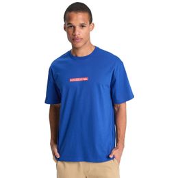 T-Shirt Quiksilver "Dna Clicker", Herren, Gr. XL, monaco blau, Obermaterial: 100% Walkfrottier;, Shirts T-Shirt
