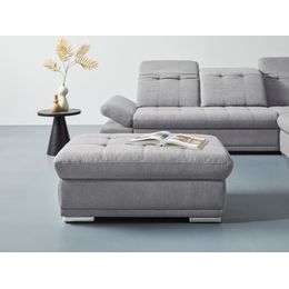 Hocker COTTA "Holiday", grau (anthrazit), B:112cm H:46cm T:72cm, 100% Polyester, Hocker, Hocker