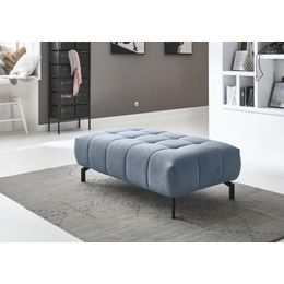 Sitzhocker DIE PLANBAR "MP-IN18022", blau (aqua), B:126cm H:42cm T:76cm, 100% Polyester, Hocker, Sitzhocker