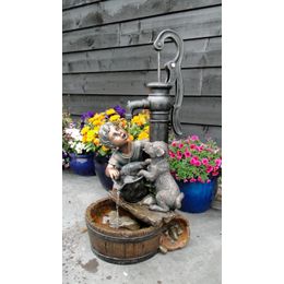 Gartenbrunnen AcquaArte "Regina", braun, Polyresin, Wasserspiele, Gartenbrunnen