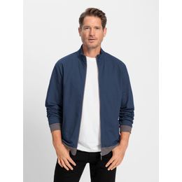 Shirtjacke Catamaran "Shirtjacke", Herren, Gr. 52/54, blau (dunkelblau), 100% Baumwolle, gemustert, mehrfarbig, Shirts Shirtjacke