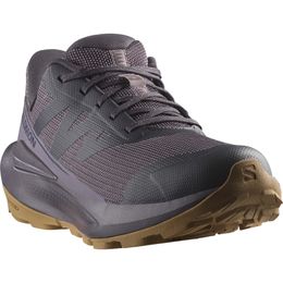 Wanderschuh Salomon "ELIXIR TOUR WATERPROOF", Damen, Gr. 39, grau (nine iron), Textil, Schuhe Wanderschuh, wasserdicht