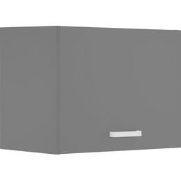 Klapph&auml;ngeschrank Optifit "Parma", grau (basaltgrau), B:60cm H:44,8cm T:34,9cm, Holzwerkstoff, Schr&auml;nke, Klapph&auml;ngeschrank, Breite 60 cm