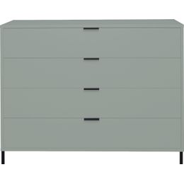 M&auml;usbacher Kommode M&Auml;USBACHER "Bonnie TOPSELLER", gr&uuml;n (pine gr&uuml;n matt), B:119cm H:100cm T:45cm, Holzwerkstoff, Sideboards, Kommode, Kommode mit Quadratgestell