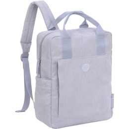 L&auml;ssig Wickelrucksack L&Auml;SSIG "Green Label, Vividal Backpack, Cord lilac", Baby, Gr. B/H/T: 29cm x 38cm x 14cm, lila, Polyester, Polyurethane, Rucks&auml;cke Wickelrucksack