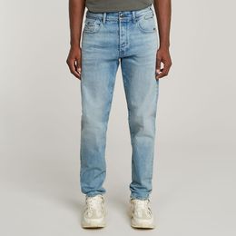 G-Star Raw Tapered-fit-Jeans G-STAR "Morry FWD 3D Regular Tapered", Herren, Gr. 30, L&auml;nge 34, blau (vintage uniform blau), Denim/Jeans, Obermaterial: 99% Baumwolle, 1% Elasthan, gerade, unten schmal normal, Jeans Tapered-fit-Jeans