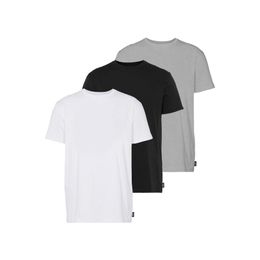 T-Shirt Vans, Herren, Gr. XXL, schwarz-wei&szlig; (schwarz, wei&szlig;, grau), Obermaterial: 100% Baumwolle, Shirts T-Shirt