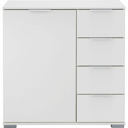 Kombikommode wimex "Nadja", wei&szlig;, B:81cm H:83cm T:41cm, Sideboards, Kombikommode