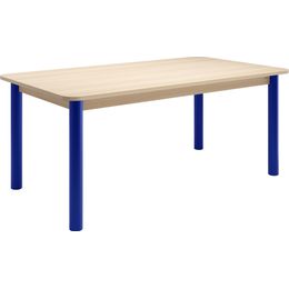 Esstisch Tom Tailor HOME "COLOR TABLE", light oak 05, cobalt blau 04, light oak 05, B:180cm H:76cm T:100cm, Tische, Esstisch, Esstisch, 4-Fu&szlig;, 3 Gr&ouml;&szlig;en, 3 Dekorfarben, 4 Fu&szlig;farben, ABS-Kante