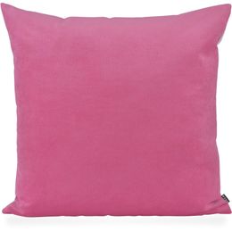 HOCK Dekokissen H.O.C.K. "Versatil", pink (pink, unifarben), B:70cm H:10cm L:70cm, Baumwolle, Polyester, Dekokissen_Sitzkissen_Kissenh&uuml;llen, Dekokissen, Sofakissen inkl. F&uuml;llung, 50x30cm, einfarbig, pink, Samt, Dekokissen