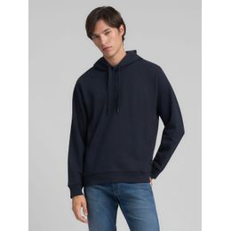 Kapuzensweatshirt Replay, Herren, Gr. S, blau (night blau), Sweatware, Obermaterial: 80% Baumwolle, 20% Polyester, unifarben, regular fit normal, Rundhals, angesetztes B&uuml;ndchen, Sweatshirts Kapuzensweatshirt