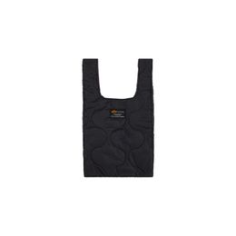 Tragetasche Alpha Industries "Shopper Reversible Bag", Damen, Gr. onesize, schwarz, Obermaterial: 100% Polyester; Futter: 100% Polyester; F&uuml;llung: 100% Polyester, Taschen Tragetasche