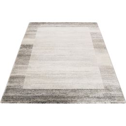 Teppich Wecon Home "D&eacute;j&agrave;-vu", grau, B:133cm H:10mm L:200cm, Kunstfaser, Teppiche, Teppich, Kurzflor, Wohnzimmer