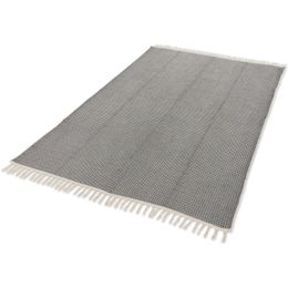 Sch&ouml;ner Wohnen Kollektion Teppich "Cottage 6051", grau, B:80cm H:5mm L:150cm, Baumwolle, SCH&Ouml;NER WOHNEN-KOLLEKTION, Teppiche, Teppich