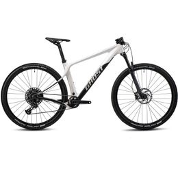 Mountainbike GHOST "Lector SF LC" Gr. 42, grau (hellgrau, schwarz), Fahrr&auml;der, 42cm, 29 Zoll (73,66cm), Mountainbike, f&uuml;r Damen und Herren, Kettenschaltung